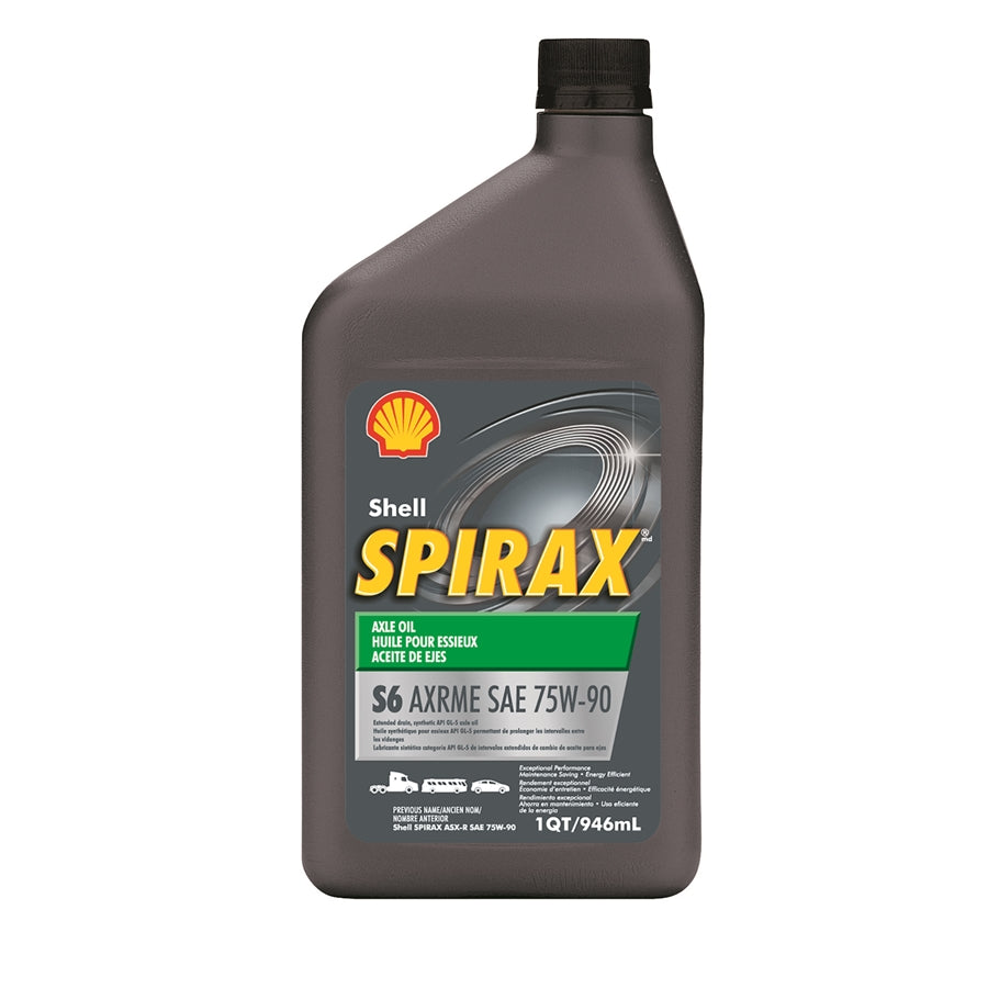 Shell Spirax S6 AXRME 75W-90 Synthetic Gear Oil for Heavy-Duty ...