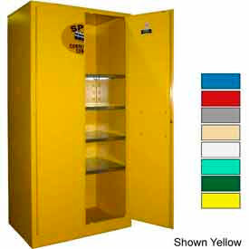 Securall® 36x24x72 Flammable Spill Containment Cabinet Gray — Keller-Heartt