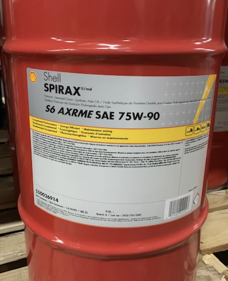 Shell Spirax S6 AXRME 75W-90 Axle Fluid - 120 Pound Keg — Keller-Heartt